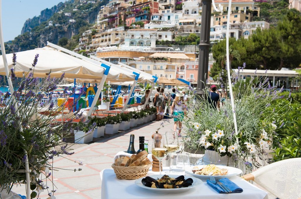 Photo gallery Incanto restaurant in Positano Italy